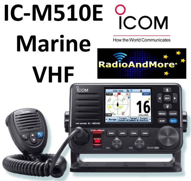 Marine Radio - Icom IC-M510E - VHF Marine Radio – RadioAndMore