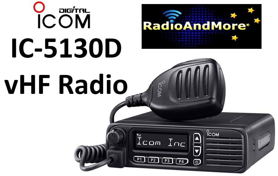 2Way Radio - Icom IC-F5130D (VHF) – RadioAndMore